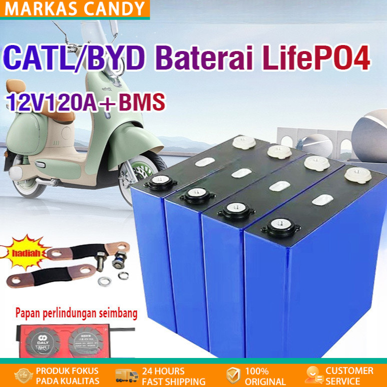 Jual CATL/BYD Battery Lifepo4 12v 120ah Battery Lifepo4 12v 120ah plus ...