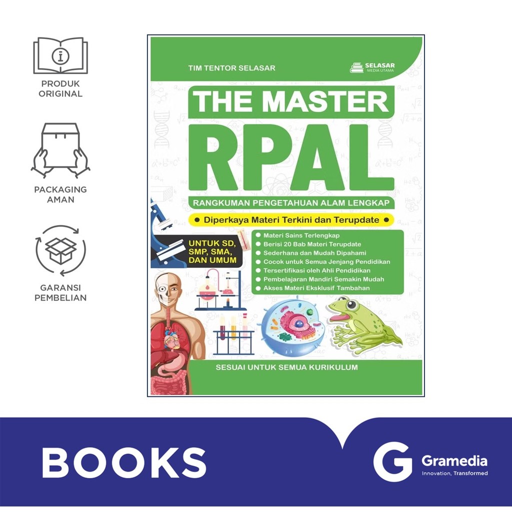 Jual The Master RPAL untuk SD, SMP, SMA, dan Umum ( Tim Tentor Selasar ...