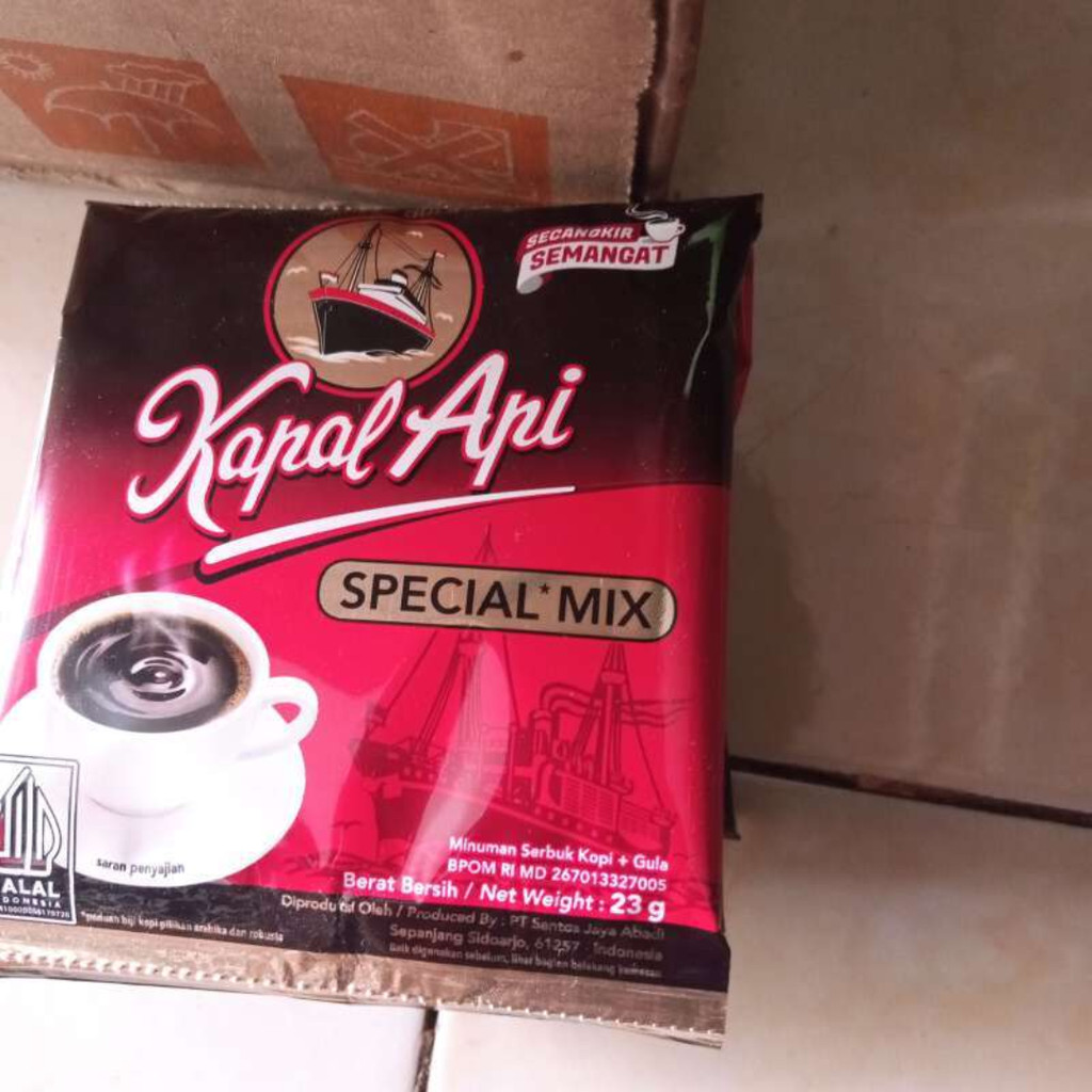 Jual Kopi Kapal Api Special Mix 23gr Sachet (1 Pcs) | Shopee Indonesia