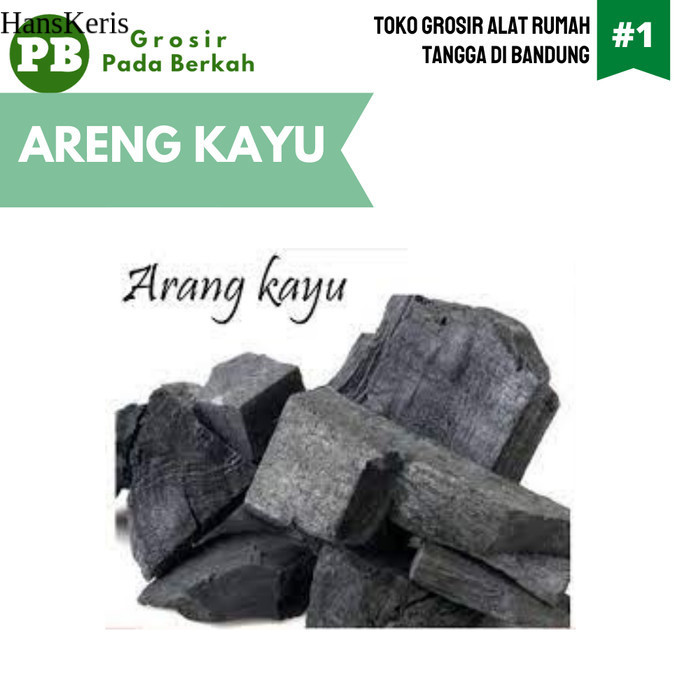 Jual Arang Kayu Bakar Areng Kayu Bakar Grade Kualitas Terbaik 500grm ...