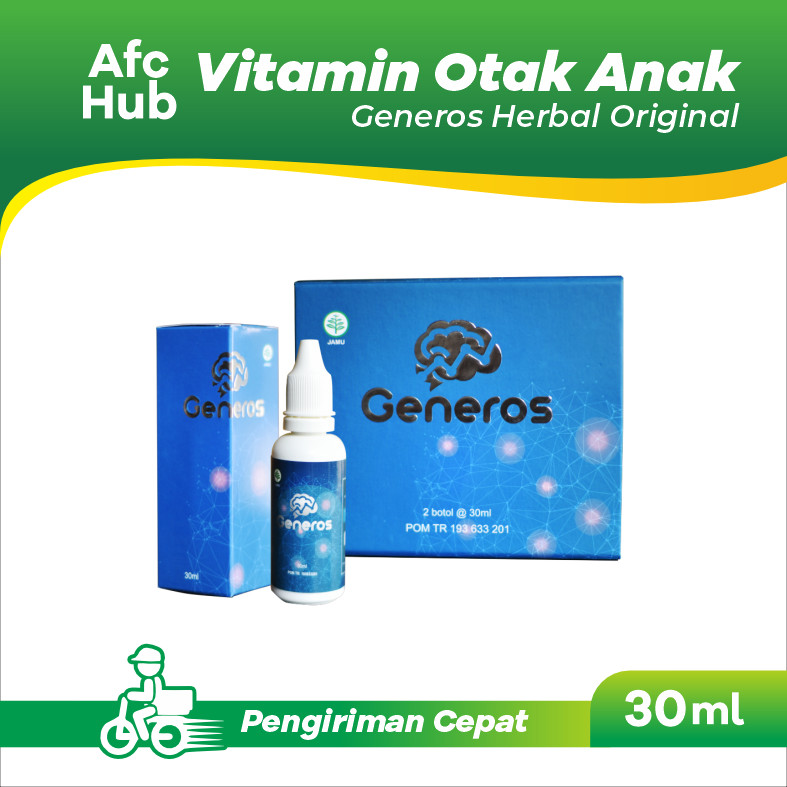 Jual PAKET 3 BOX - Generos Multivitamin Nutrisi Otak Anak Atasi Speech ...