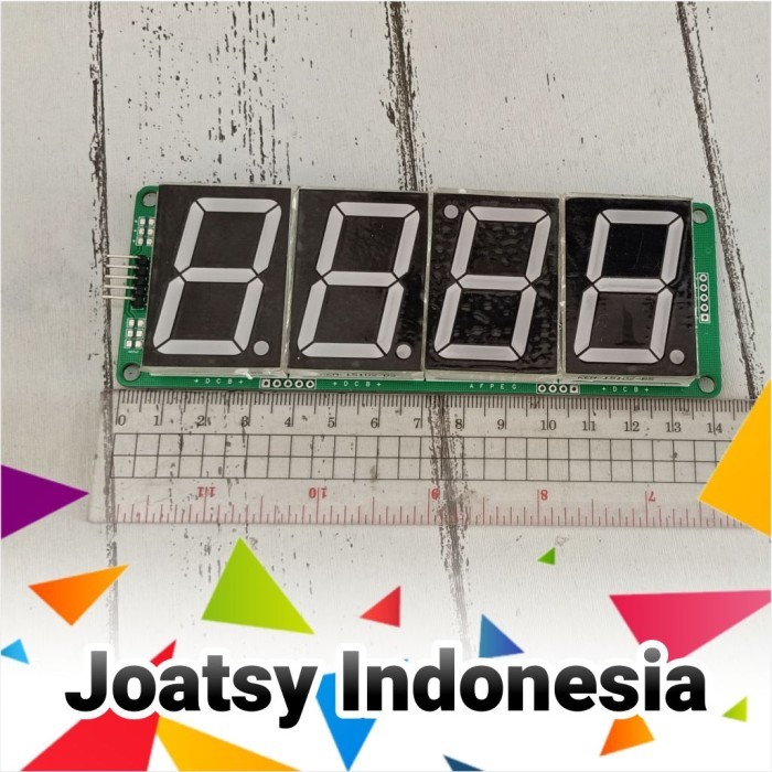 Jual Modul Display 7segment 1.5 inchi 74HC595 SMD 5 Pin Versi 2.0 ...
