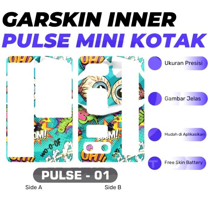 Jual Stiker garskin aio pulse mini - 01 | Shopee Indonesia