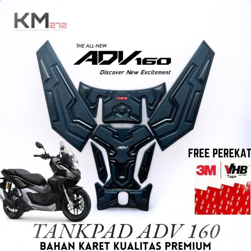 Jual AF45TG DECKPAD HONDA ADV 160 CBS ABS/TANKPAD HONDA ADV 160 CBS ABS ...