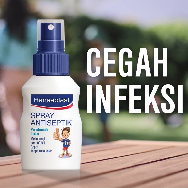 Jual Hansaplast Wound Spray Antiseptik Tanpa Rasa Sakit Antiseptic ...