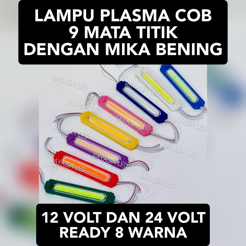 Jual LAMPU LED KOLONG COB 9 MATA TITIK 12 VOLT 24 VOLT VARIASI OTOMOTIF | Shopee Indonesia