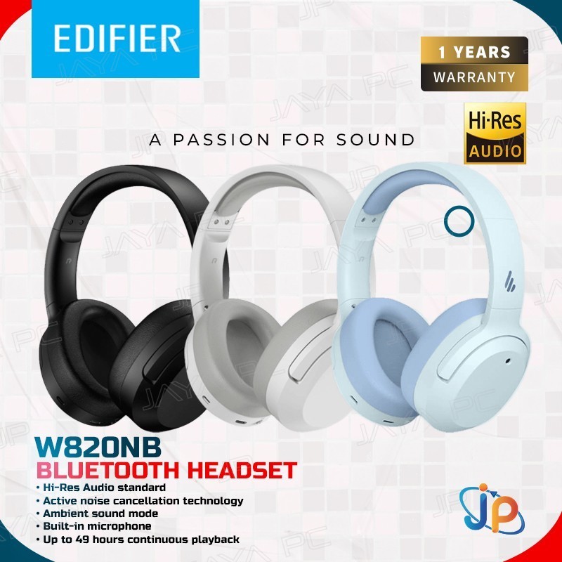 Jual Edifier W820NB - Headset/ Headphone Wireless Bluetooth | Shopee ...