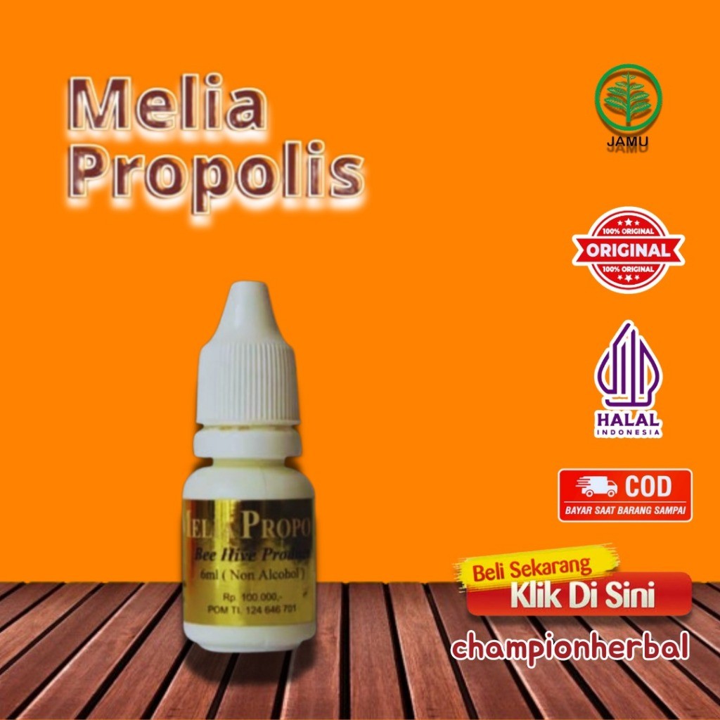 Jual BEST PROMO!!! PROPOLIS MELIA SEHAT SEJAHTERA 6ml ORIGINAL ASLI PT ...