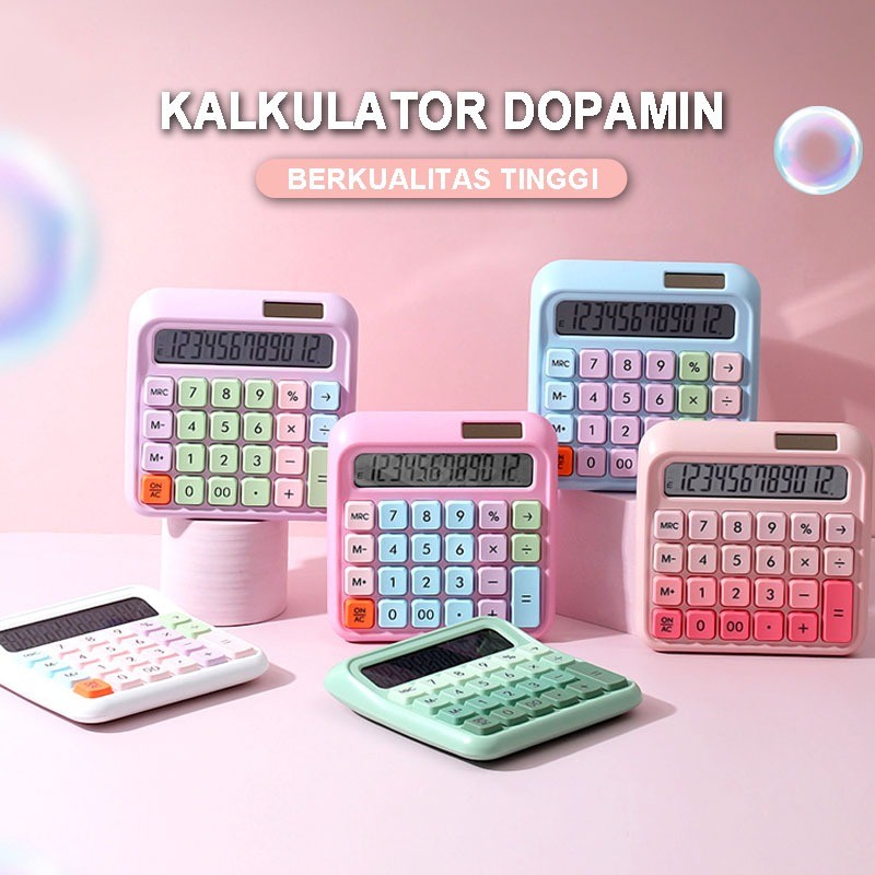 Jual KALKULATOR Colorful Mechanical Calculator Retro Kalkulator Timbul ...