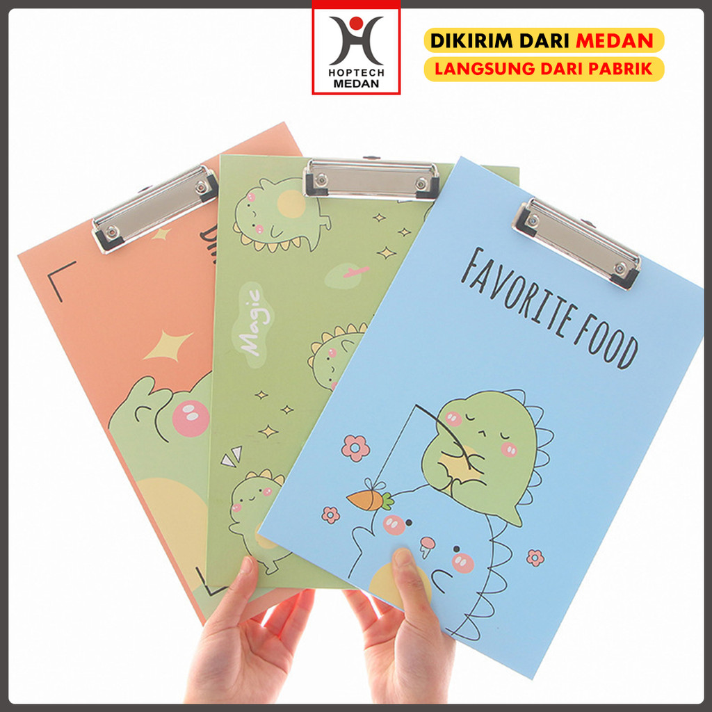 Jual Hoptech Medan - Clipboard A4 Papan Jalan Aesthetic Papan Ujian PVC ...