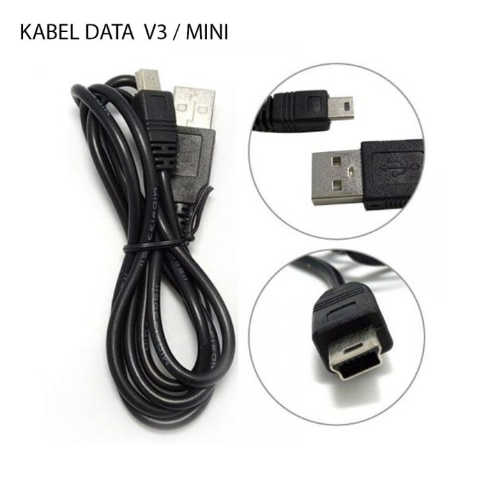 Jual KABEL DATA V3 MINI CABLE DATA | Shopee Indonesia