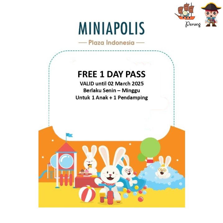 Jual Abbott Gift - Miniapolis All Day Pass | Shopee Indonesia
