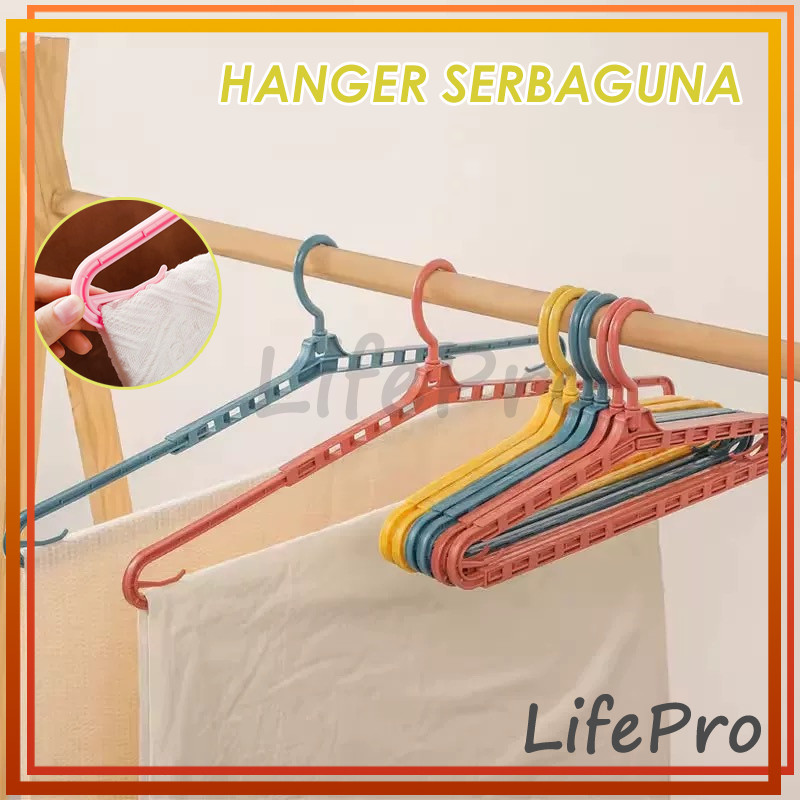 Jual Gantungan Tarik Hanger Handuk Lebar / Gantungan Baju / Hanger ...