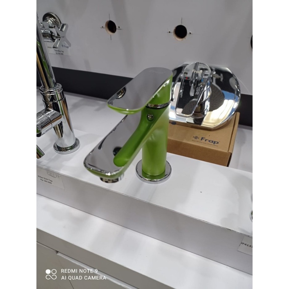 Jual Kran Single Lever Basin Green Merk FRAP Type IF1202-9 ukuran 1/2 ...