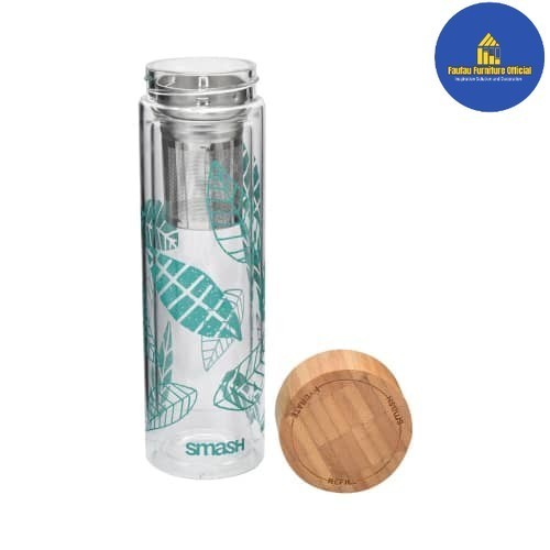 Jual BEST QUALITY Botol Air Kaca Dengan Filter Victoria Serbaguna ...