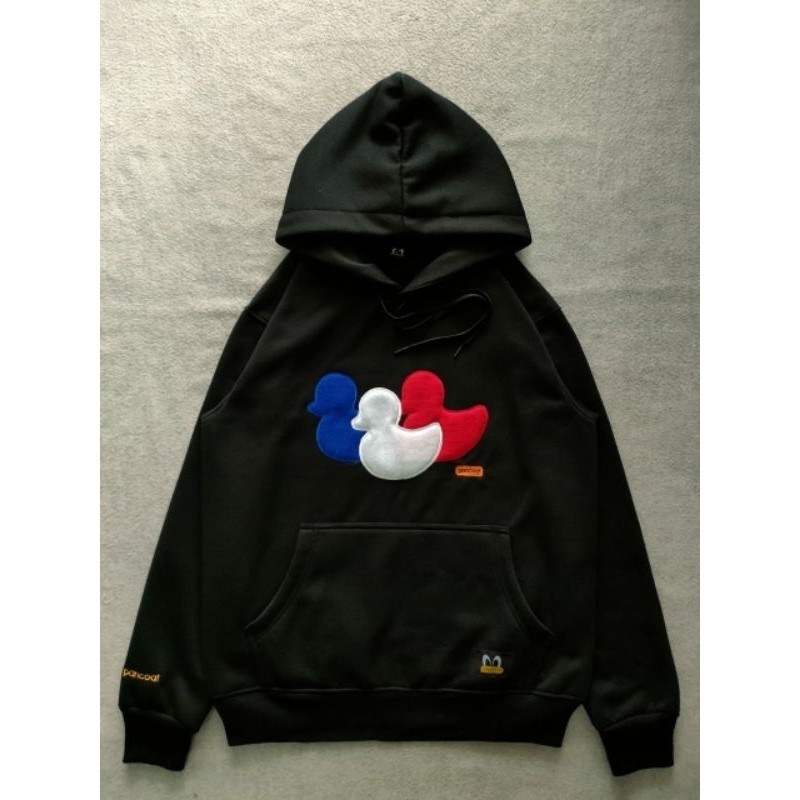 Jual Hoodie Pancoat duck Fulltag Label Pria Wanita | Shopee Indonesia