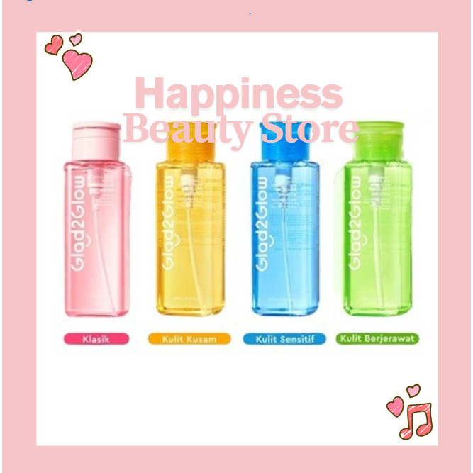 Jual GLAD2GLOW Micellar Water 130ml | Shopee Indonesia
