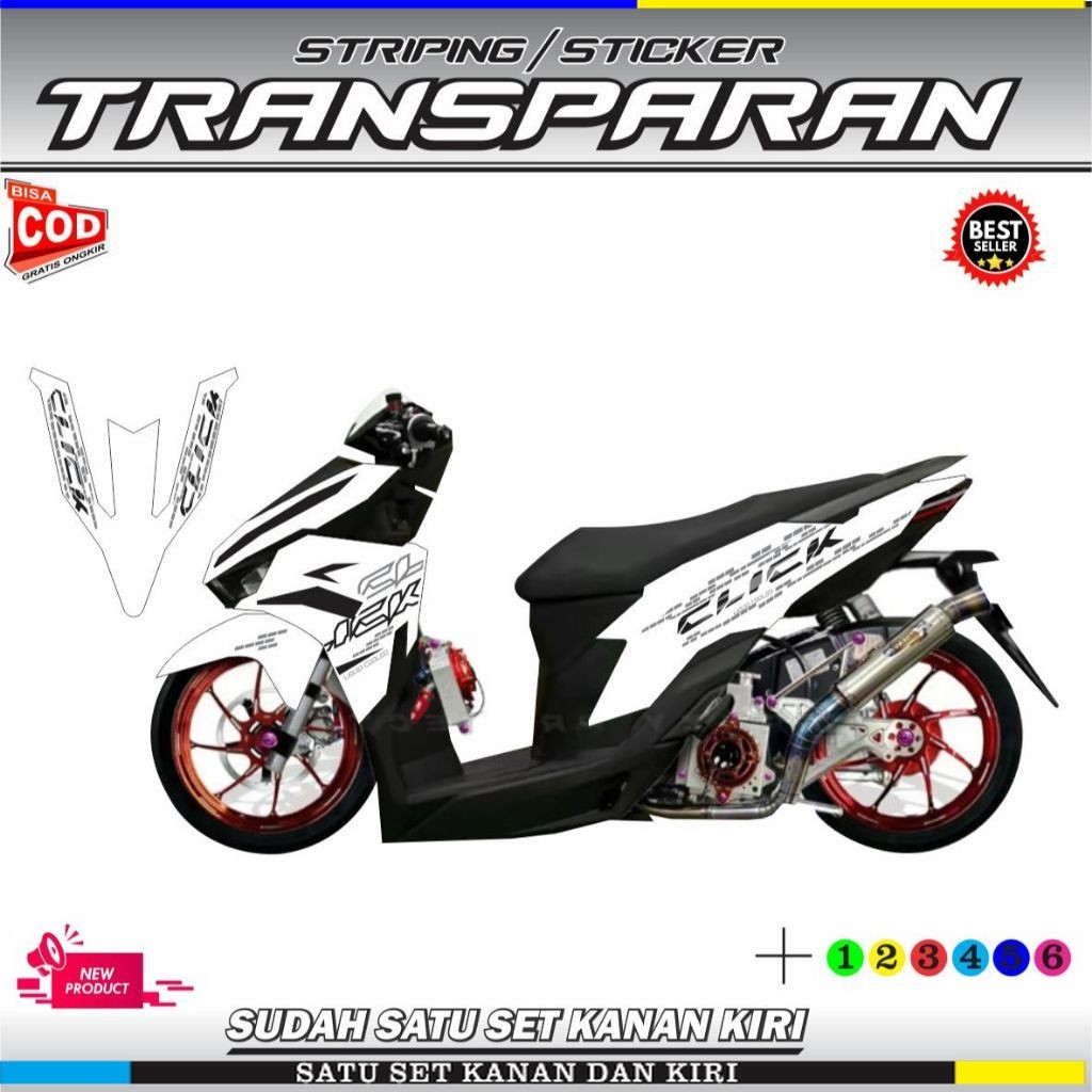 Jual STICKER BENING VARIO GEN 2 125&150 2022/2024 CLICK lIMITED EDITION ...