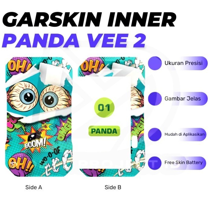 Jual Garskin panda vee2 - 01panda | Shopee Indonesia