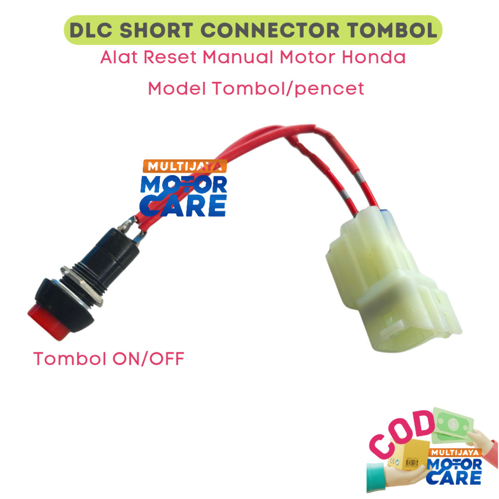Jual Resetter ECU Honda DLC Short ECM Connector TOMBOL Reset dengan ...