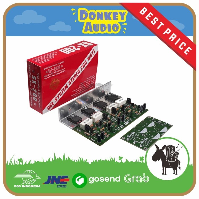 Jual SD99 KIT SX 200 POWER OCL AMPLIFIER 200W STEREO BELL BGR | Shopee ...