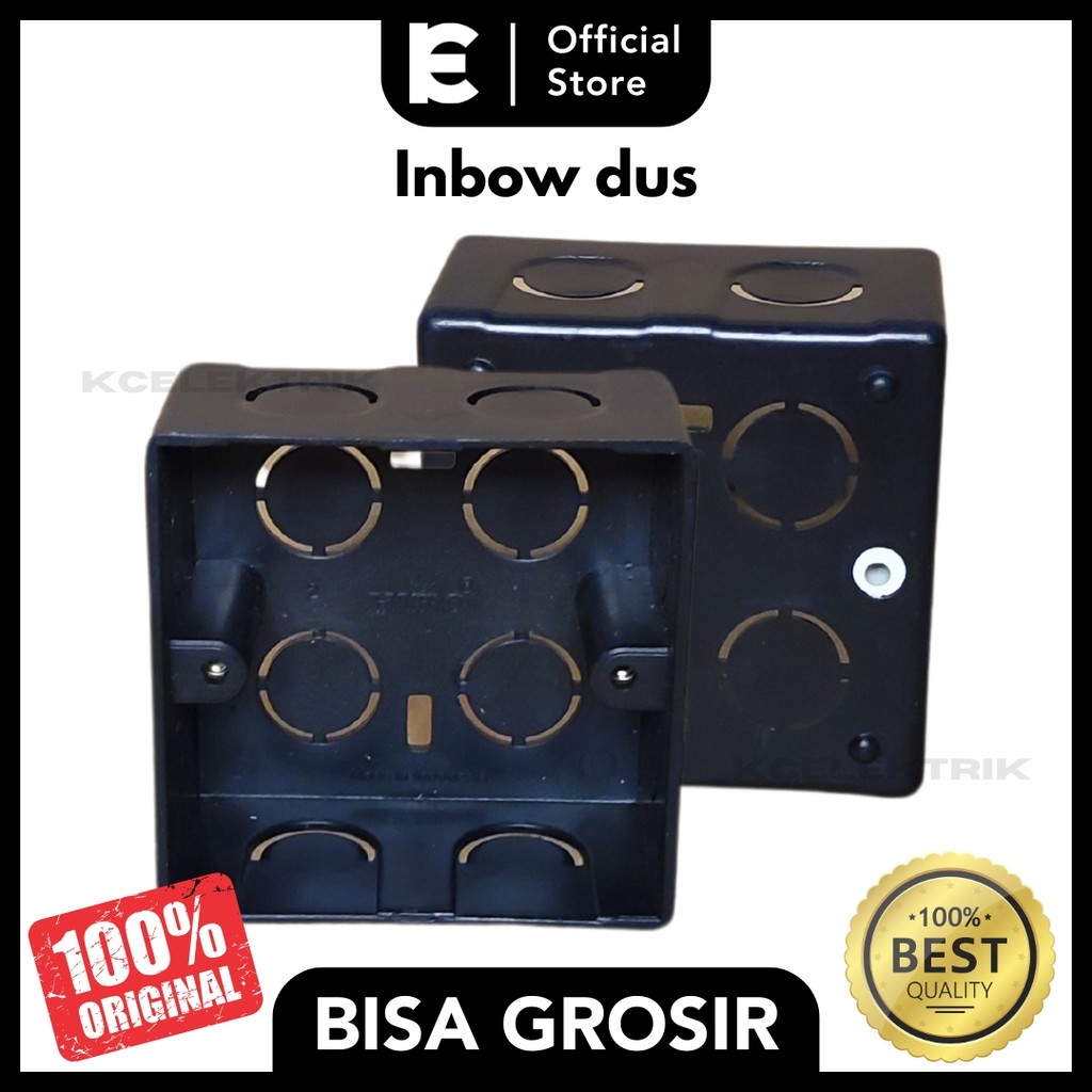 Jual Inbow Dus IBMK HIRO Dudukan Saklar untuk Instalasi Listrik Rapi ...