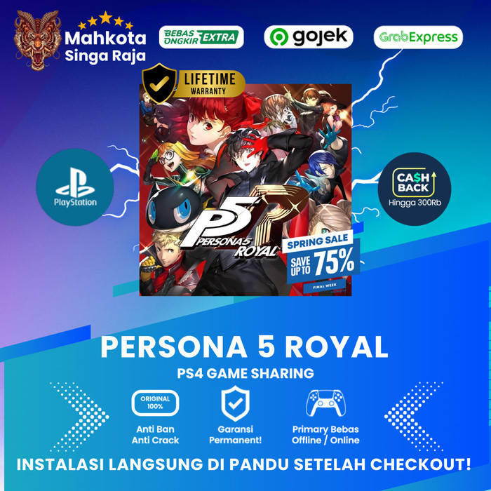Jual Persona 5 Royal - PS4 - PlayStation4 Game Sharing | Shopee Indonesia