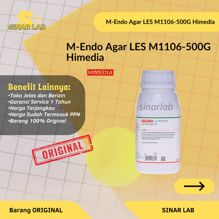 Jual M-Endo Agar LES M1106-500G Himedia | Shopee Indonesia