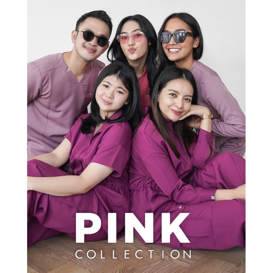 Jual SCRB - Medical Scrubs / Special Edition Pink Collection Scrub ...