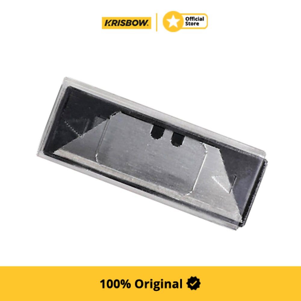 Jual Krisbow Set Mata Pisau Cutter Retractable 10 Pcs | Shopee Indonesia