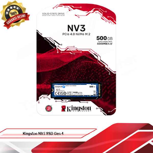 Jual Kingston SSD NV3 500GB / 1TB / 2TB NVME Gen 4 | Shopee Indonesia