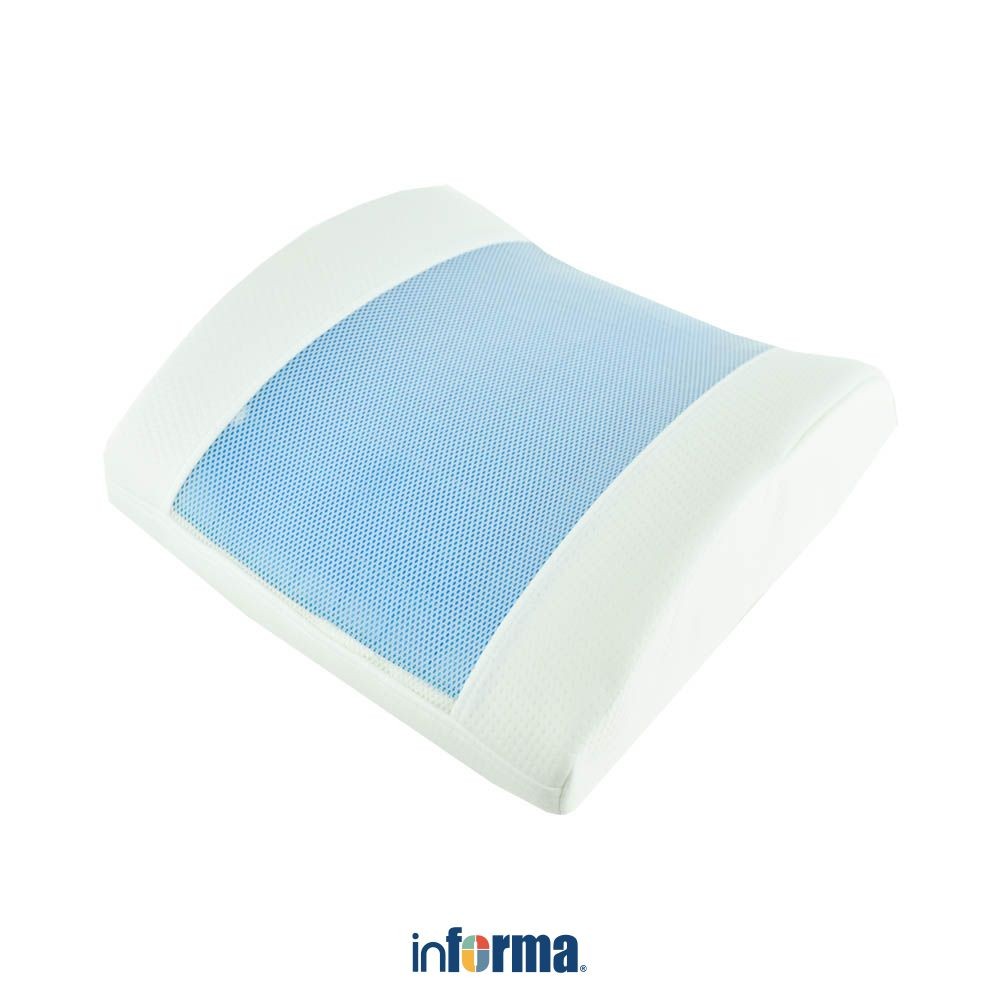 Jual Informa Bantal Punggung Gel Back Support 38X35X12 cm - Putih Chair ...