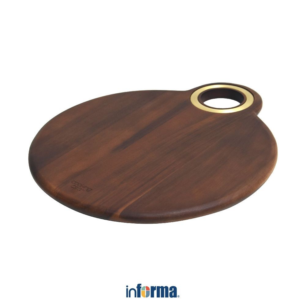 Jual Informa Cooking Color Elwood Talenan Dengan Ring Round - Cokelat ...