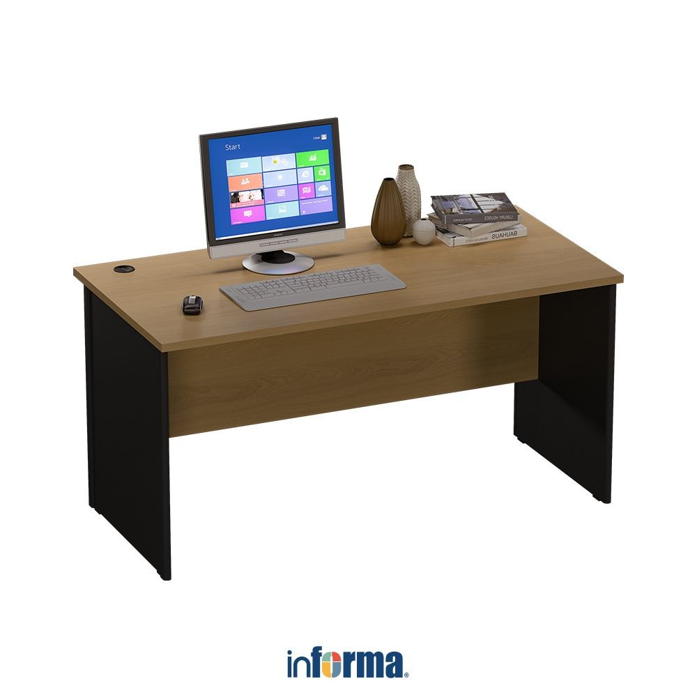 Jual Informa Haris Meja Kantor 1574 Office Table Furnitur Kantor Meja ...