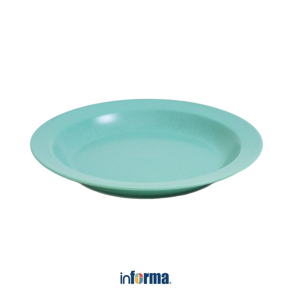 Jual Informa Appetite 24 cm Dynamic Piring Makan Matte - Biru Spearmint ...