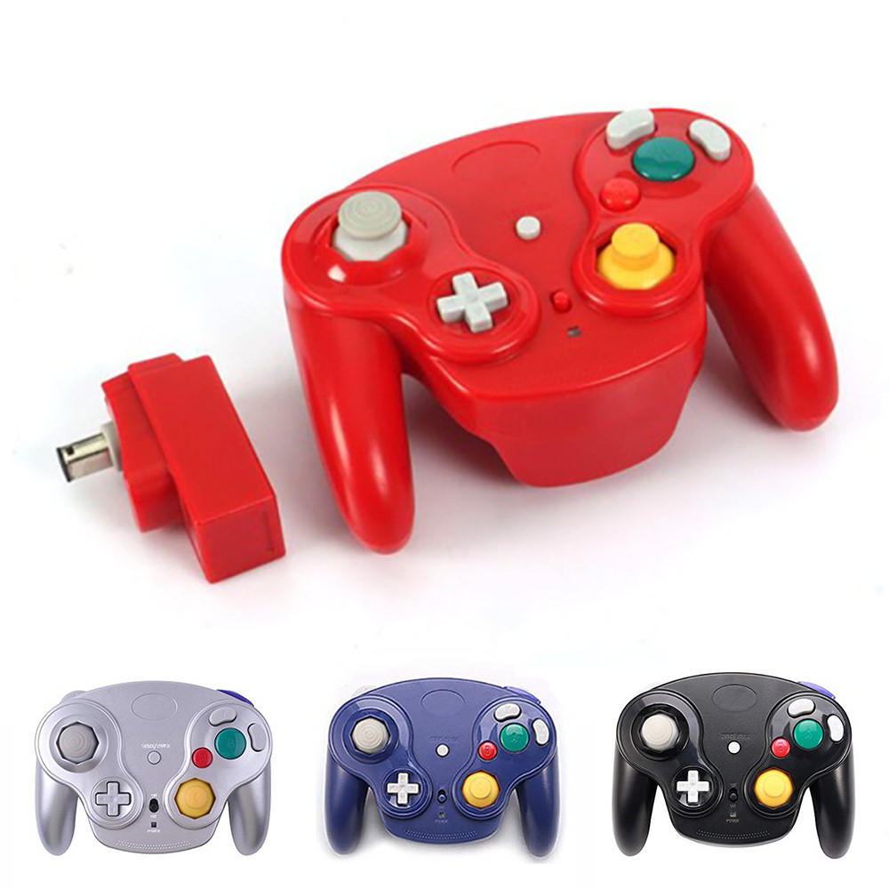 Jual 5 Colors Wireless Game Controller for NGC Game Console 2.4GHz ...