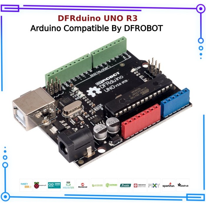 Jual JS99 DFRduino UNO R3 - DFRobot Arduino Compatible | Shopee Indonesia