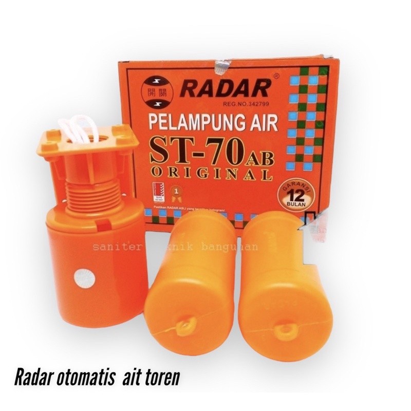 Jual Pelampung Air Toren Otomatis ST 70AB RADAR Shintung | Shopee Indonesia