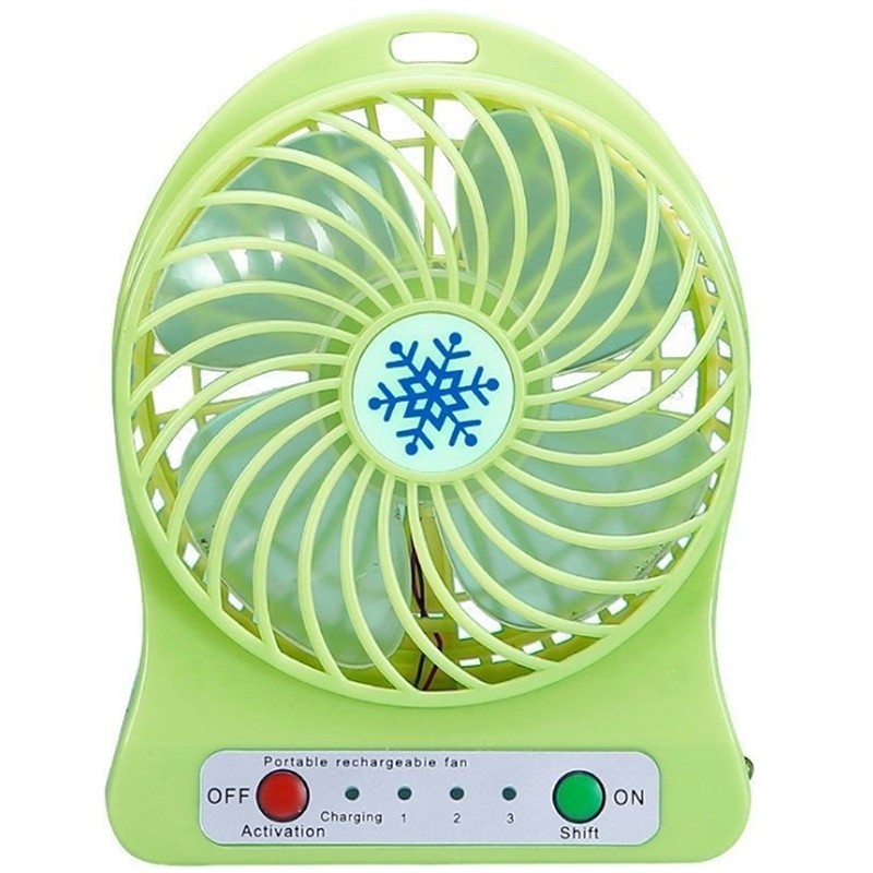 Jual Portable Rechargeable Mini Fan Air Cooler Mini Desk Fan USB ...