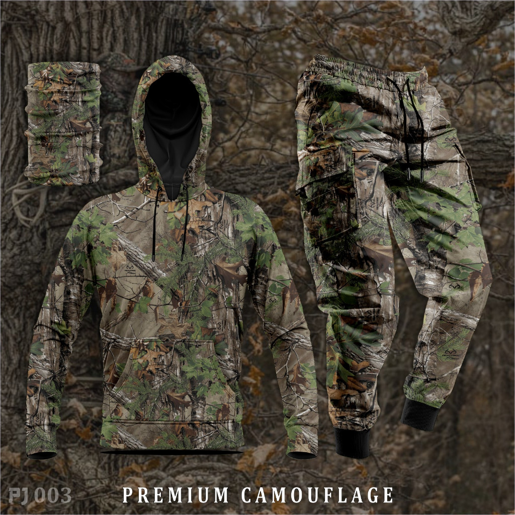 Jual Setelan Baju Kamuflase Hunting Camo dan Kaos Berburu Lengan ...