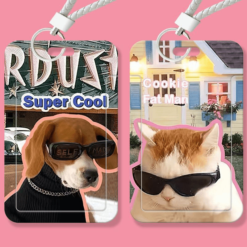 Jual ID CARD HOLDER, Tempat Kartu Anak Anjing dan Kucing Lucu, Cocok ...