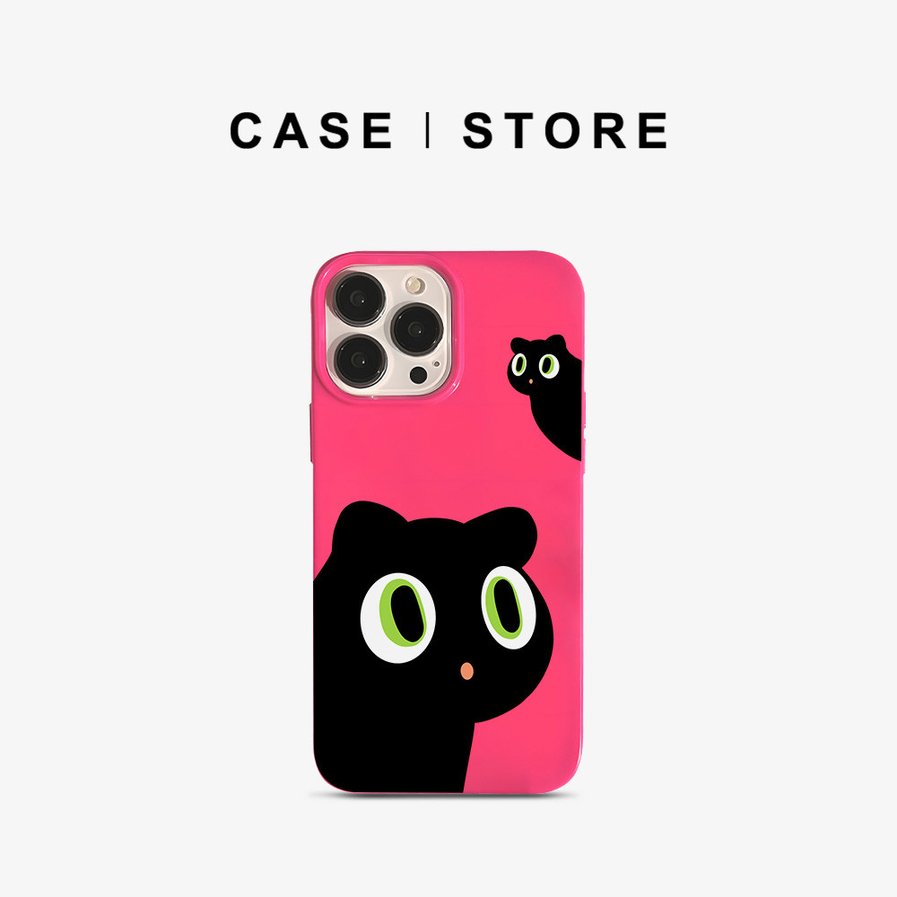 Jual “Cute cat” cases_store TPU Jelly Shell for iPhone16/15/14/13/Pro ...