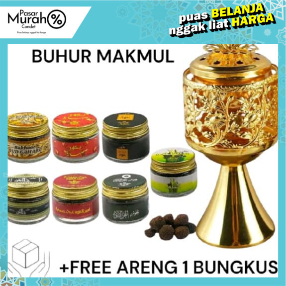 Jual Paket Murah Bukhur Mamoul 20gr Mabkhara Gold Aroma layali\azraq ...