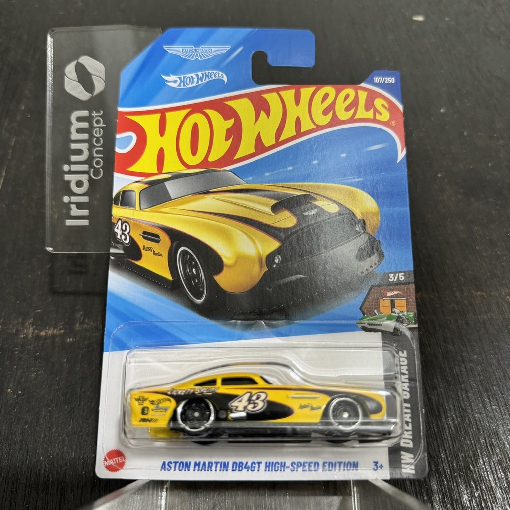 Jual Hot Wheels Aston Martin DB4GT High-speed Edition Kuning Original ...