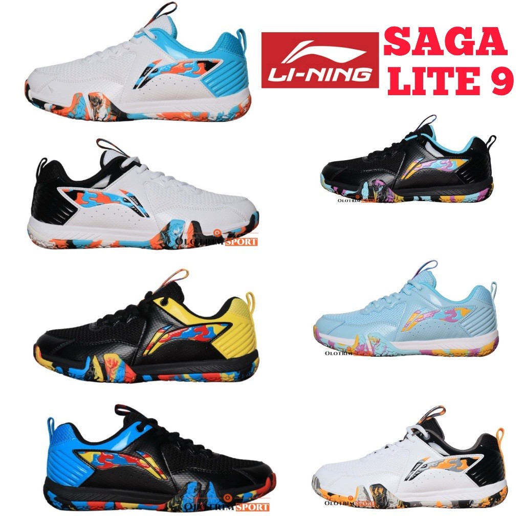 Jual Sepatu Badminton LINING SAGA LITE 9 10 X IX 100% ORIGINAL LINING ...