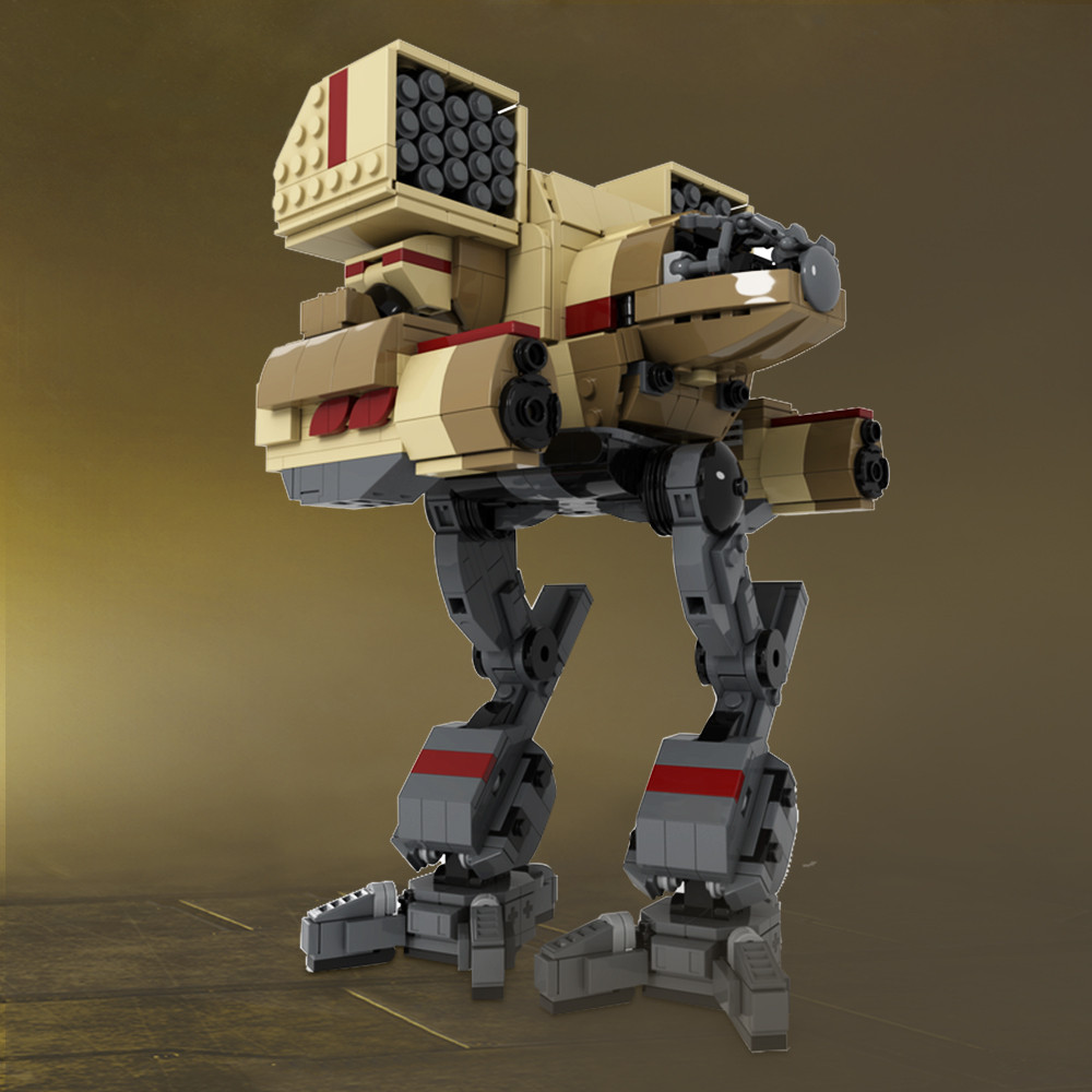 Jual Moc Mad Cat OmniMech Building Blocks Clan Military Timber Wolf DIY ...