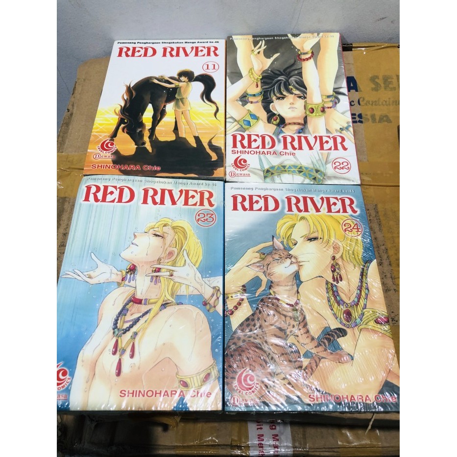 Jual red river by shinohara chie satuan Anime Komik Manga | Shopee ...