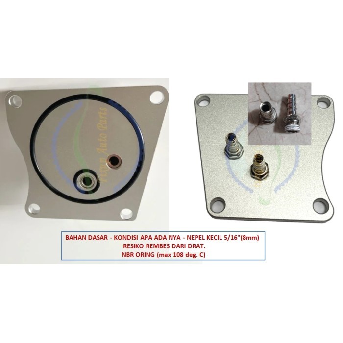 Jual Adaptor CVT Cooler Over Heat Nissan XTrail T31 / Serena C26 - Type 1. - Adaptor Bahan ...