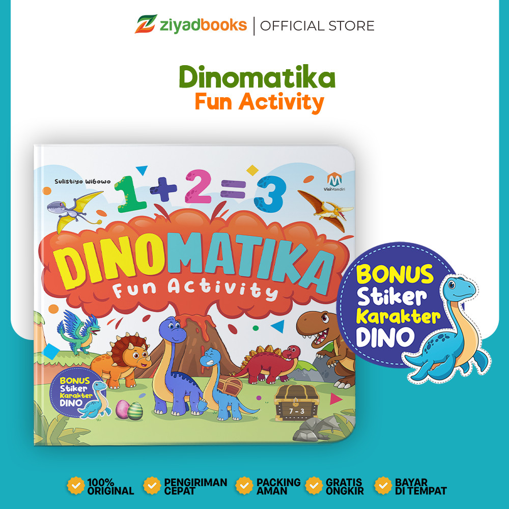 Jual Visi Mandiri - DINOMATIKA FUN ACTIVITY - Buku Edukasi Anak - Buku ...