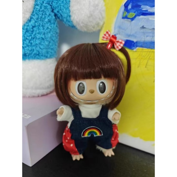 Jual Wig labubu READY aksesoris labubu popmart labubu vinyl face wig ...